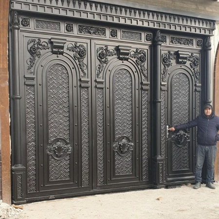 Барча турдаги темир дарвозалар ва темир ишлари