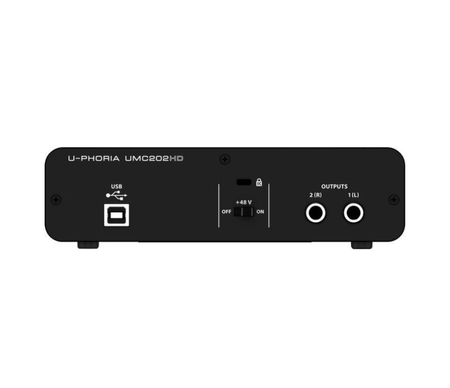 Behringer U-PHORIA umc 202hd внешняя звуковая карта