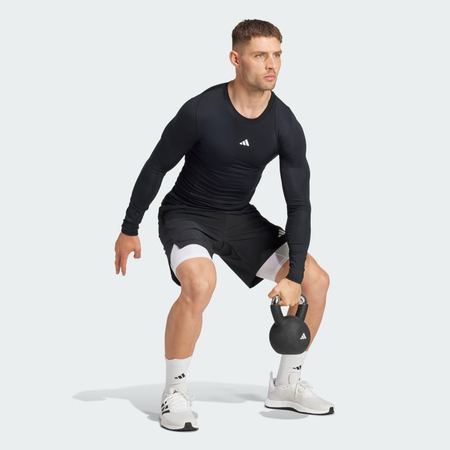 Adidas лонгслив спортивный компрессионка