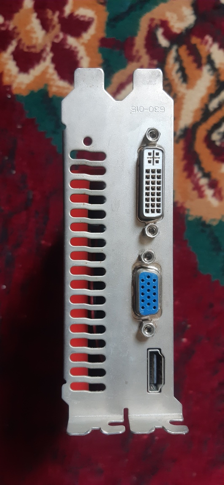 Videokarta sotiladi 1 Gb, 128-bit, DDR3