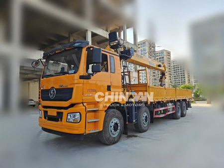 Кран манипулятор на шасси Shacman M3000