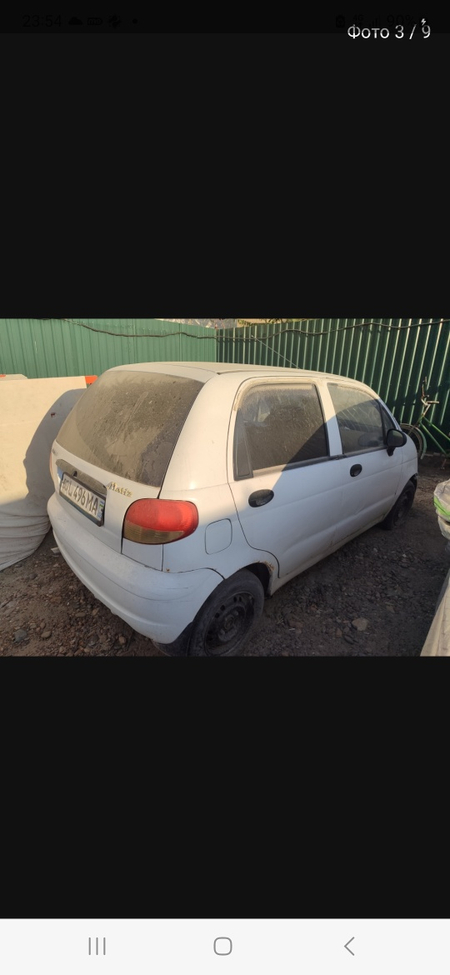 Matiz sotladi xolati yaxshi