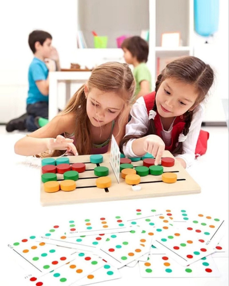 Montessori logic board