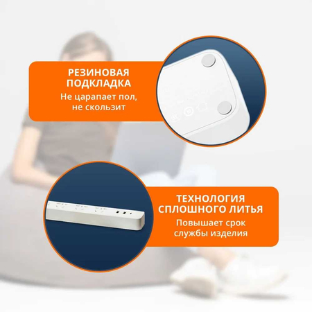 Xiaomi / Удлинитель / Mi Power Strip CN. Рассрочка, доставка, гарантия