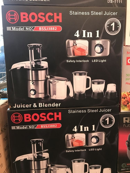 Доставка! 4в1 Bosch Соковыжималка Блендер Чоппер Кофемолка Измельчител