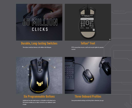 Mouse Asus P309 TUF GAMING M3 GEN II