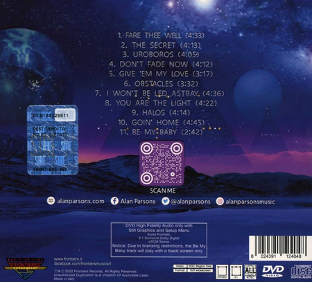 новый альбом на CD  Alan Parson