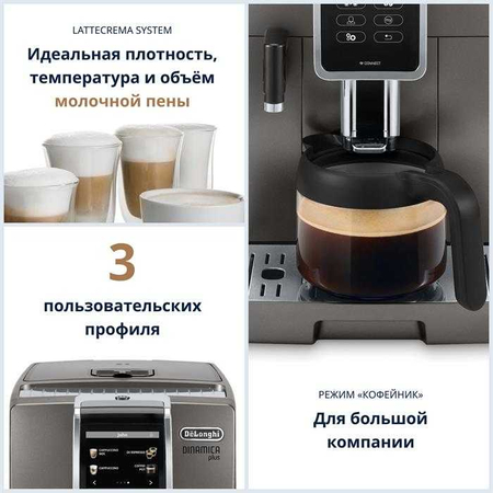 DeLonghi Кофемашина ECAM370.95.T нал рассрочка перечисление акция
