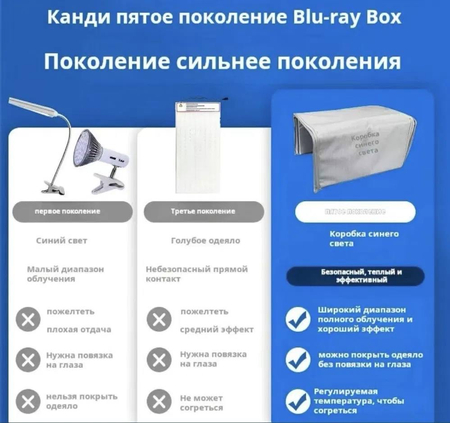 Фотолампа от желтушки для новорожденных, фитотерапия