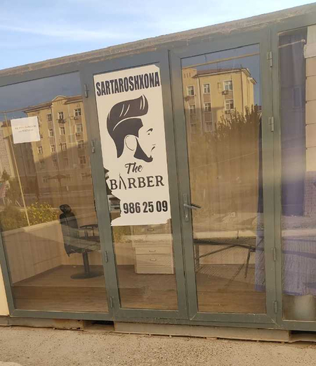 Аренда кантенер парикмахерской Бухоро