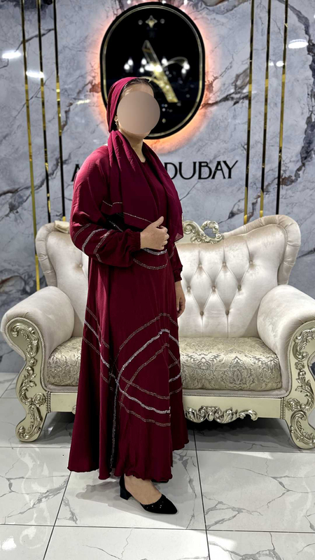 Dubay abayalari. Ipak matoli