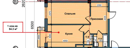 Продаётся 1 ком. СРОЧНО, цена отличная для вложения успейте МА150807