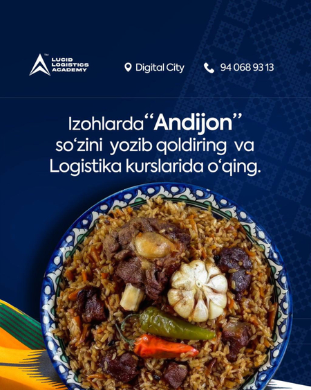 Lucid Logistics Academy endi Andijonda!