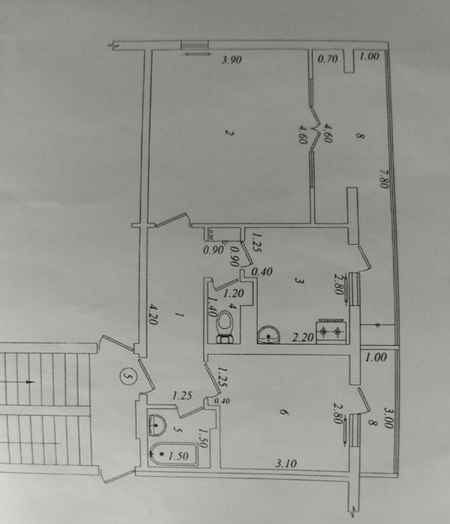 Юнусабод 7.кв 2/3/4 60.кв Срочно квартира