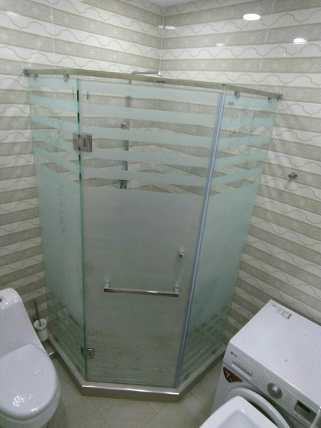 Оргстекло Ромбик ойна, Витраж, Душавой кабина