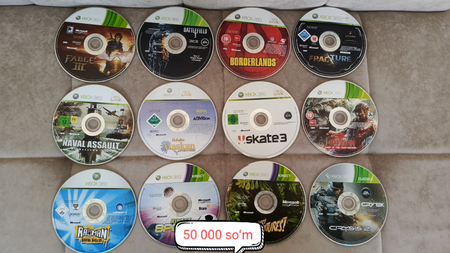 Xbox 360 orginal disklari. Лицензионный диски хбокс360 с голограммы