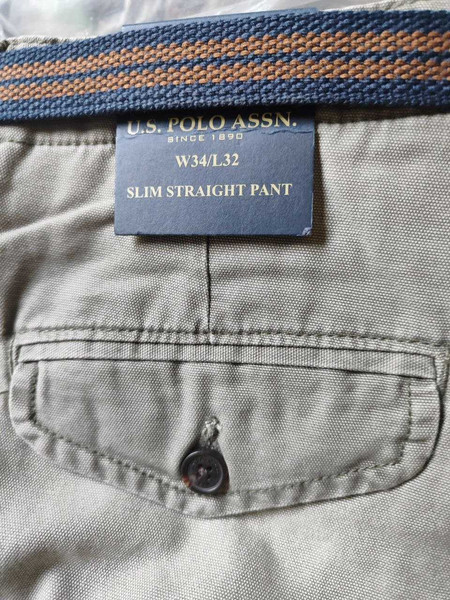 Новые мужские брюки / слаксы U.S. Polo Assn. из США