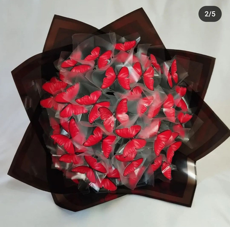 Букет из бабочек
