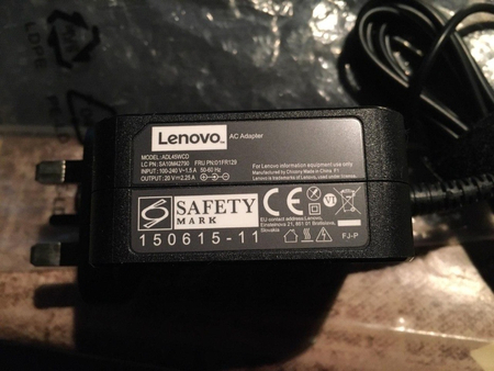 Блок питания от Lenovo ADL45WCD оригинал