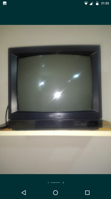 Телевизор DAEWOO.  и двухкассетный магнитафон