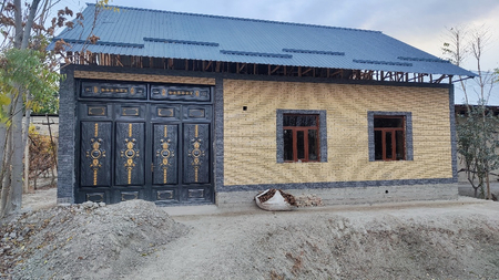 Подрашивка#облицовка#fasad#rangli gishtlar