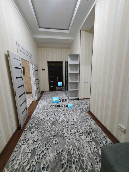 80 м2 квартира 2х комната | 2 ой этаж Новастройки
