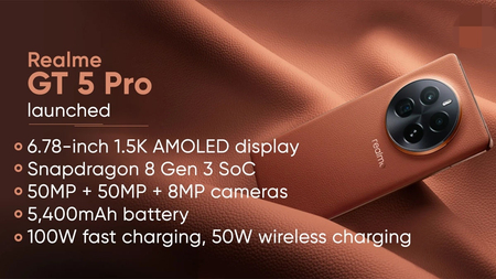 Realme GT 5 Pro! New!