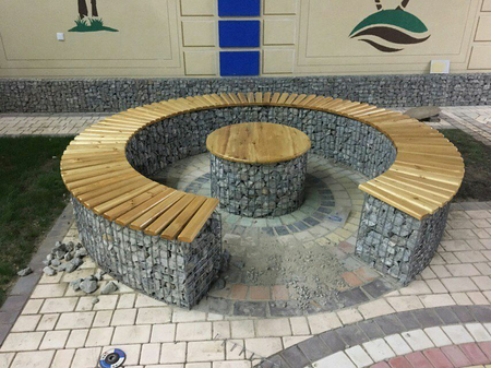 Габион, ландшафт ишларини бажарамиз