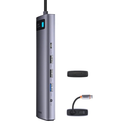 USB Hub Baseus Metal Gleam Series HUB 12 in 1