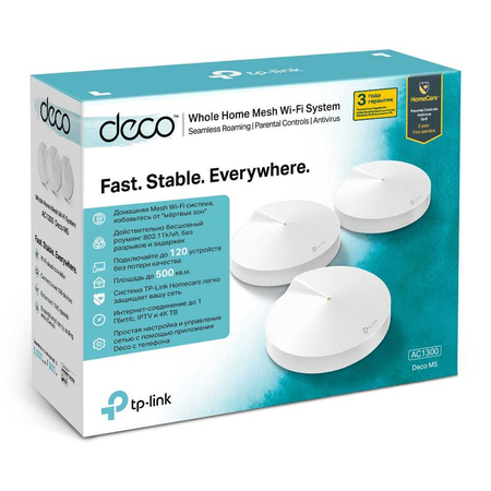 Deco M5 AC1300 Домашняя Mesh Wi-Fi система
