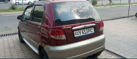 Matiz best. 2009. Binzinda. Gazga ruxsati bor xolati zor
