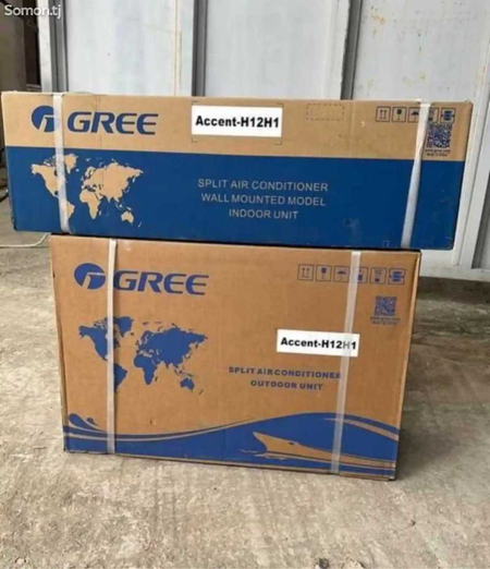 Кондиционер, GREE 12 Inverter, установка договорная, доставка включена