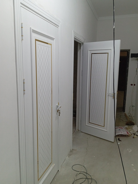 Установка двере MDF haytek