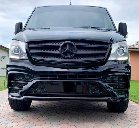 Бампер передний элеганс Mercedes Sprinter W906