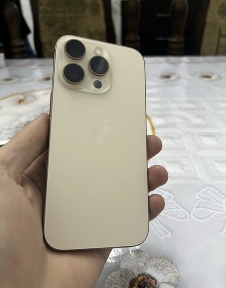 Iphone 16 pro 256gb desert
