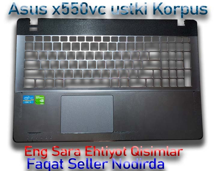 ASUS x550vc Notebookning barcha ko'rpuslari