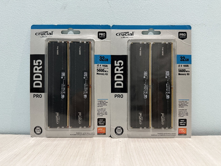 DDR5 RAM 5600 Mhz 32GB(16×2) Crucial pro