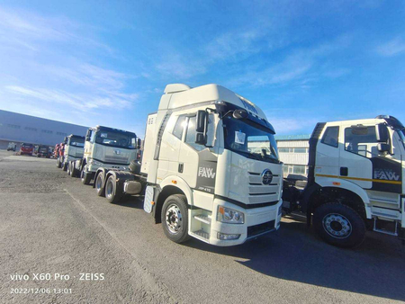 FAW J6P тягач CNG 6Х4 МЕТАН рессор подушка Автономка бор