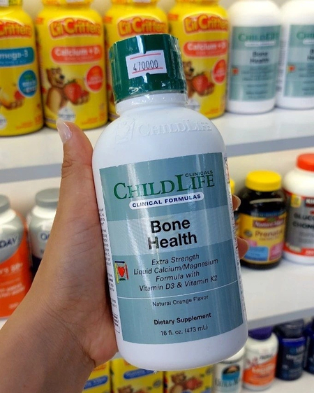 Жидкий кальций, магний и витамин D3 и K2. Bone health