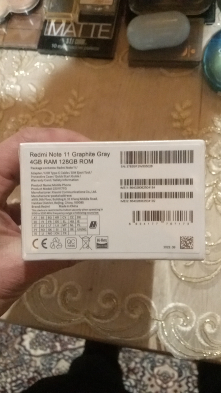 Redmi noto 11 sotilad