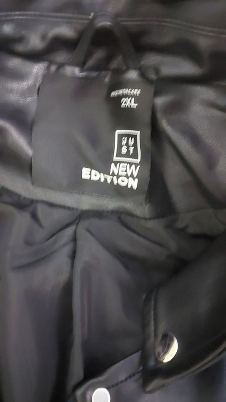 Кожаная куртка Just 2XL