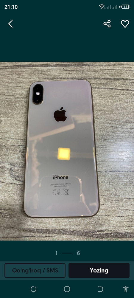 Iphone xs 64gb  srochni