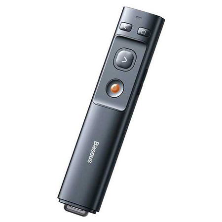 Беспроводной Перзнетер  указка Baseus ACFYB-0G — СЕРЫЙ