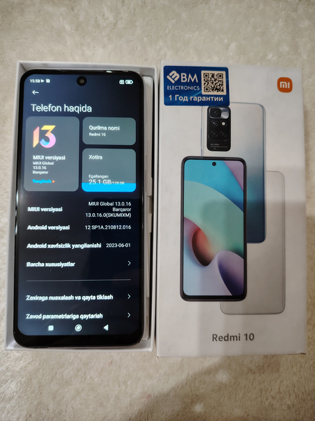 Redmi 10  4+2/128 GB  IDEAL