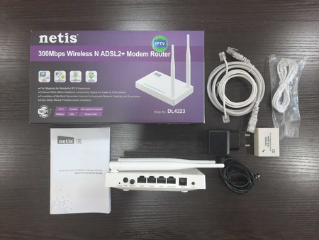 Продаётся Wi-Fi роутер Netis DL4323