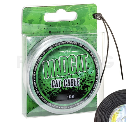 Поводковый материал Madcat Cat Cable 10m - 1.35mm - 160kg
