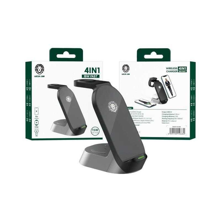 Беспроводное зарядное устройство Green Lion 4in1 15W