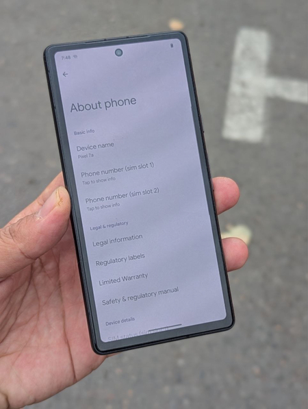Google pixel 7a (8/128 камерафон)