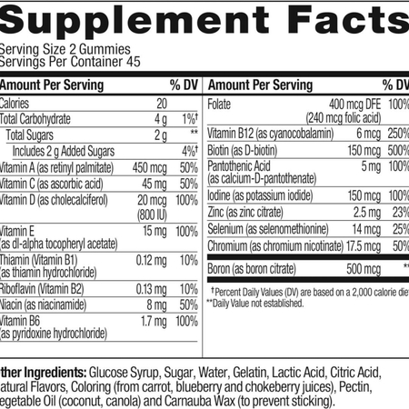 OLLY Multivitamin Womens