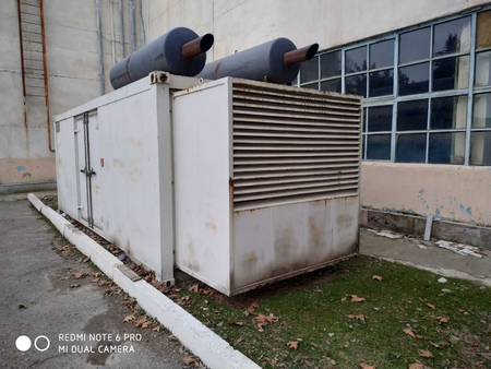 Продаётся дизельный генератор. Производство Франция. Мощность 500 kW.